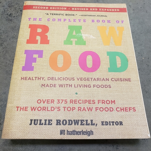 Other | The Complete Book Of Raw Food Recipe Book Julie Rodwell | Poshmark